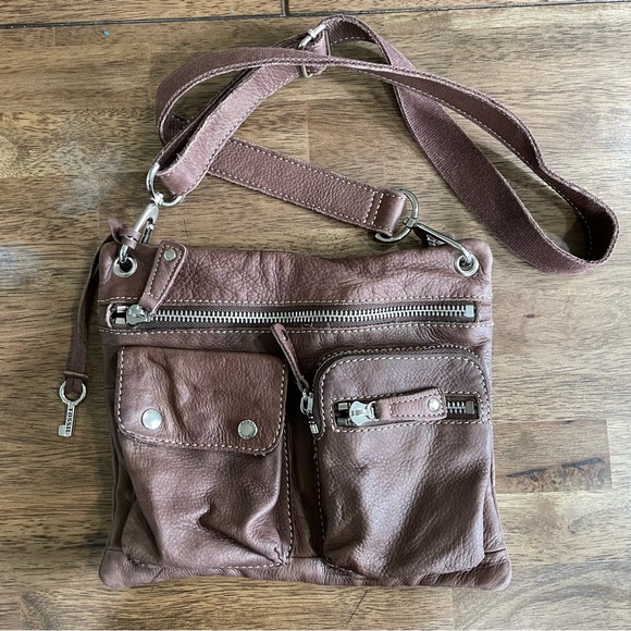Fossil | Bags | Fossil Vintage Crossbody Leather Bag | Poshmark